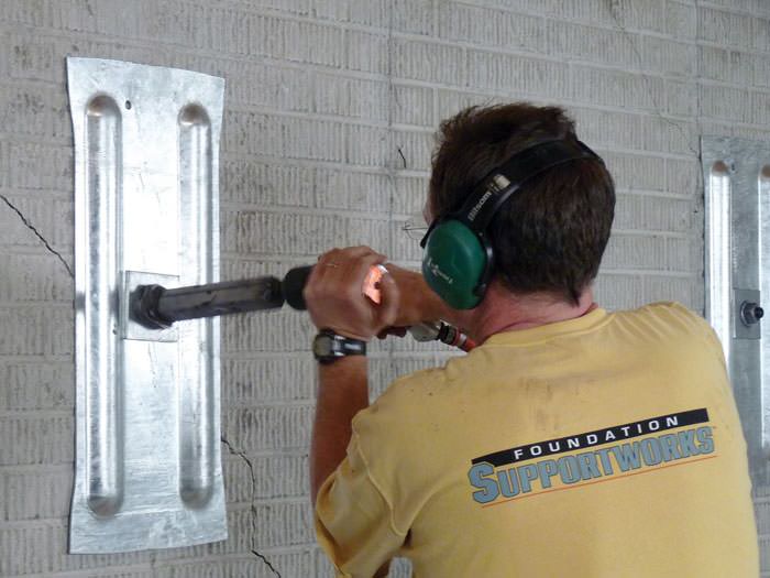 Repairing & Straightening Tilting Foundation Walls By Trusted ...